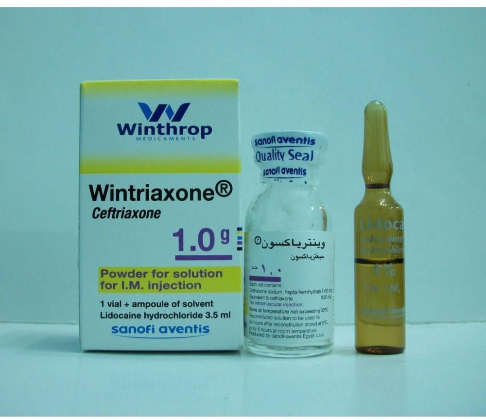 WINTRIAXONE 1 GM PD. FOR I.M INJ. – Doctor M Pharmacy
