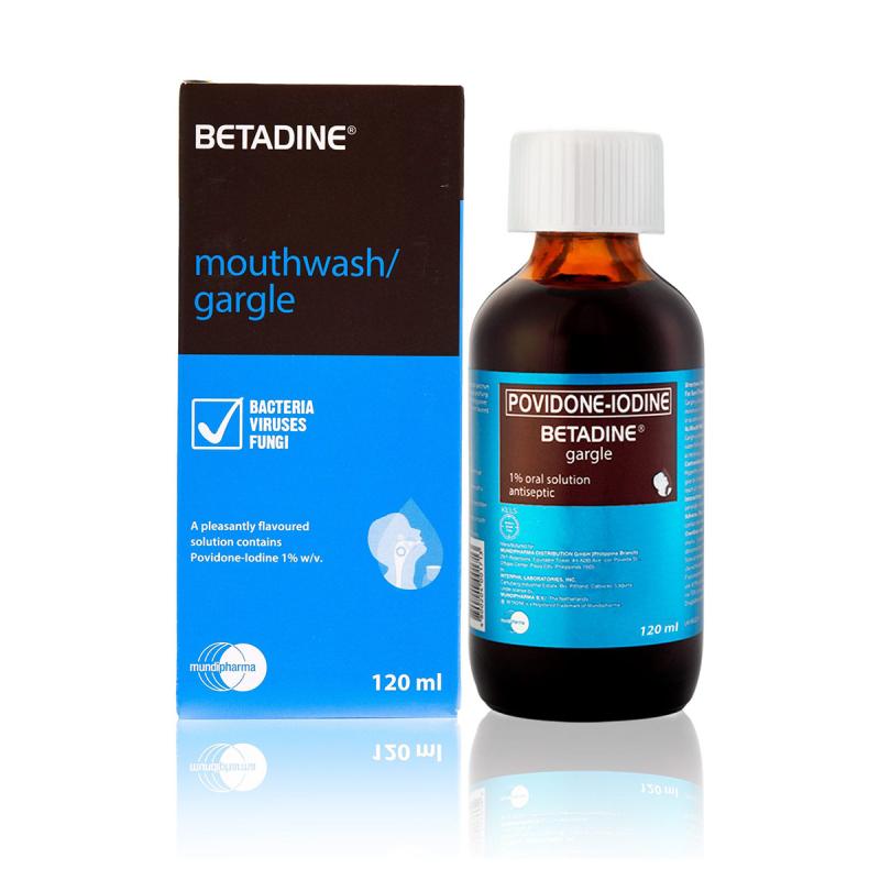 Betadine 1 Mouth Wash Gargle 120 Ml – Doctor M Pharmacy