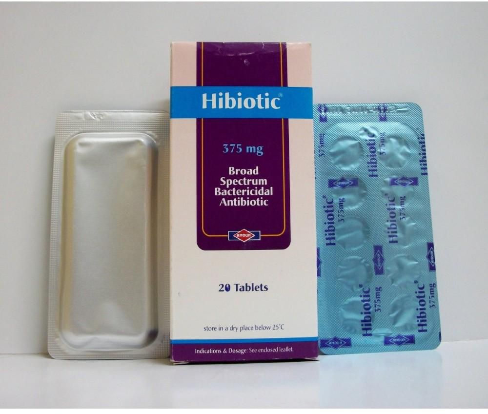 Hibiotic 375 Mg 20 Tab.. – Doctor M Pharmacy