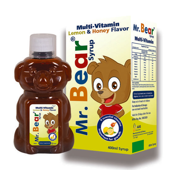 MR.BEAR LEMON & HONEY SYRUP 160 ML – Doctor M Pharmacy