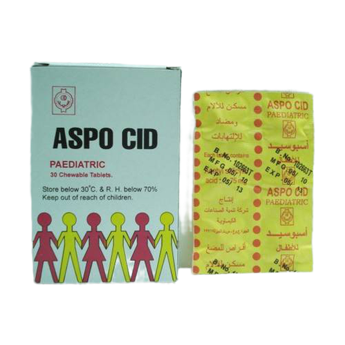 ASPOCID INF 75 MG 30 TAB – Doctor M Pharmacy