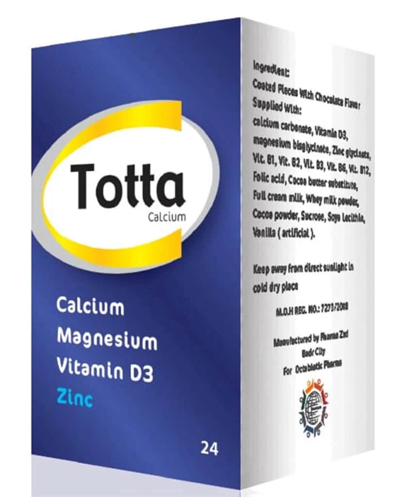 TOTTA CALCIUM 24 TABS – Doctor M Pharmacy