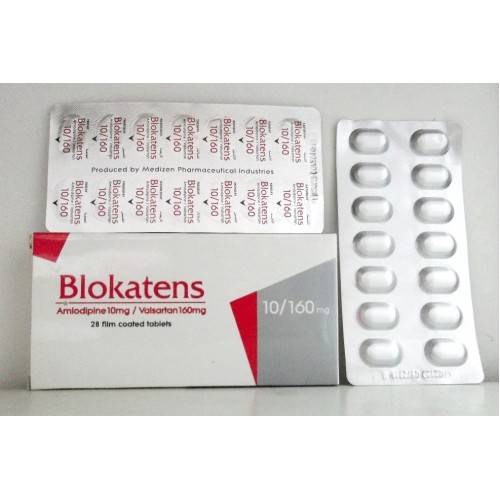 BLOKATENS 10MG / 160 MG 28 TAB – Doctor M Pharmacy